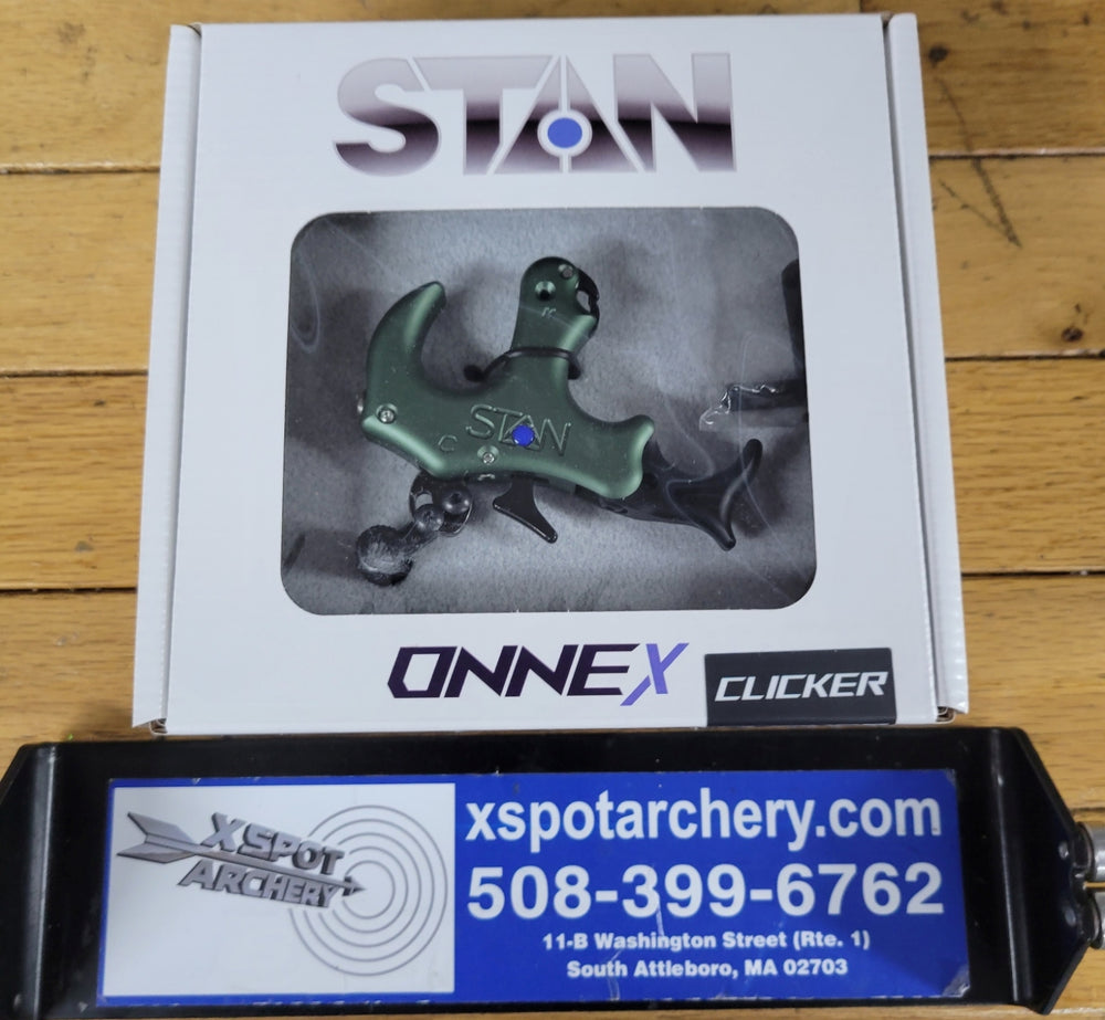 Stan OnneX Clicker Thumb Sage - Medium| XSpot Archery