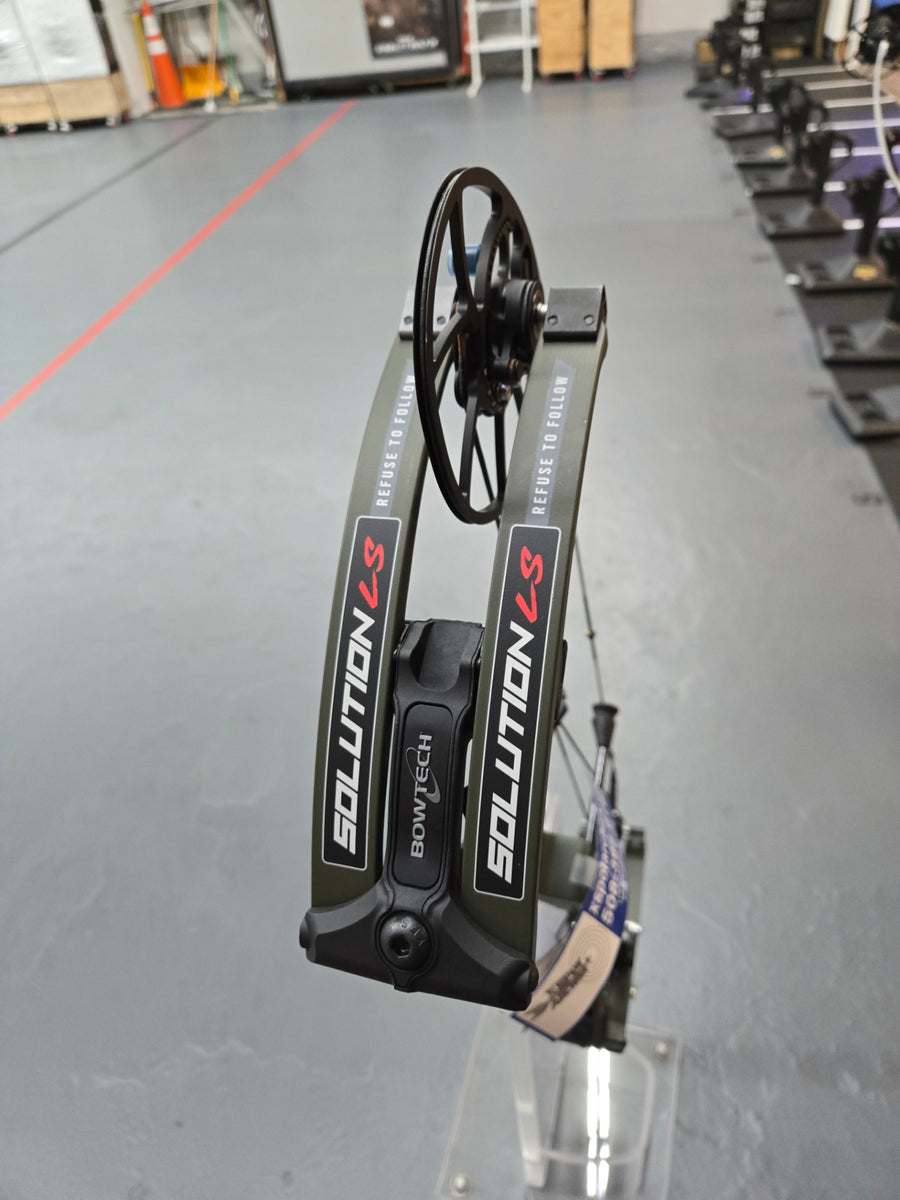 Bowtech Solution LS Compound Hunting Bow RH OD Green 70#| XSpot Archery