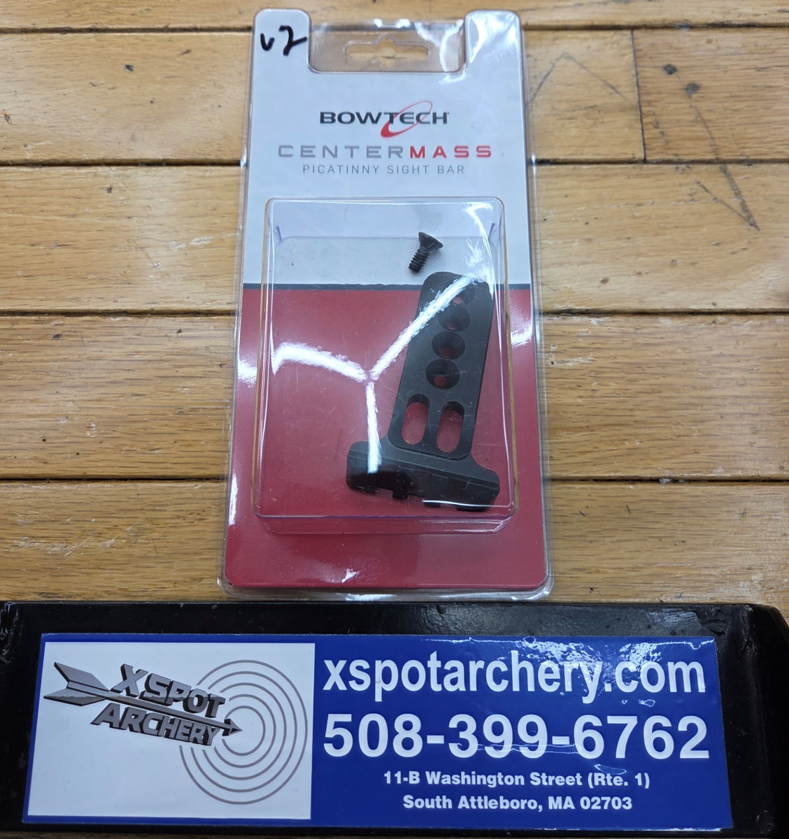 2025 Bowtech Centermass Picatinny Rail Mount V2| XSpot Archery