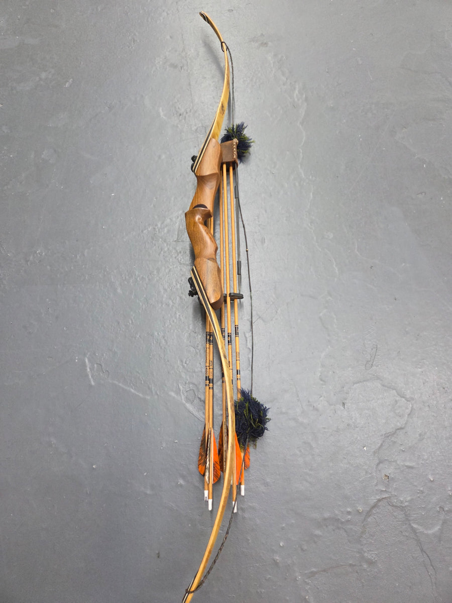 Bob Lee 58 54# 28 IN. Signature Exotic Recurve Rh| XSpot Archery