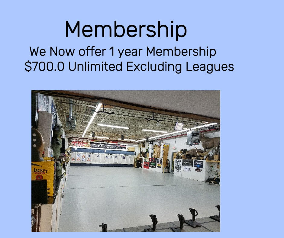 Lane Rental With Your Equipment 1 Year Membership| XSpot Archery
