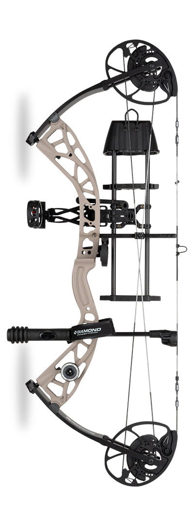 Diamond ProMAX Compound Hunting Bow Package Rh 20-70 Sandstone W Pkg ...