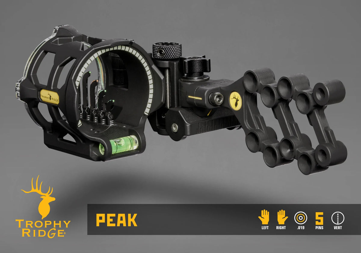 Trophy Ridge Vertical Peak 5-pin Sight| XSpot Archery
